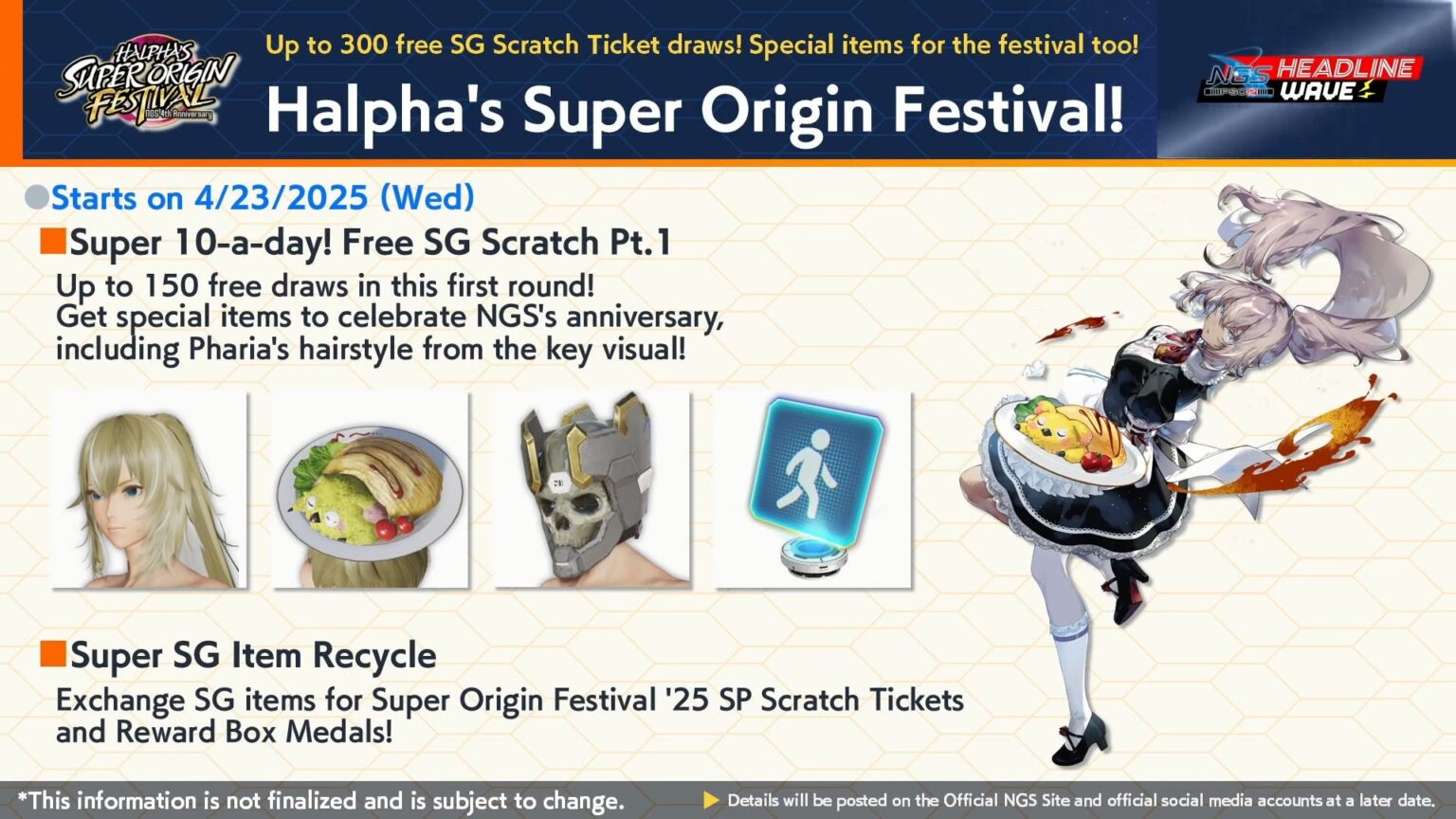 PSO2 NGS Headline Wave Recap #01 – Phantasy Star Fan Blog