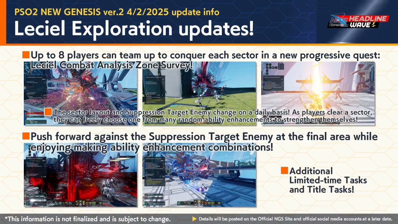 PSO2 NGS Headline Wave Recap #01 – Phantasy Star Fan Blog