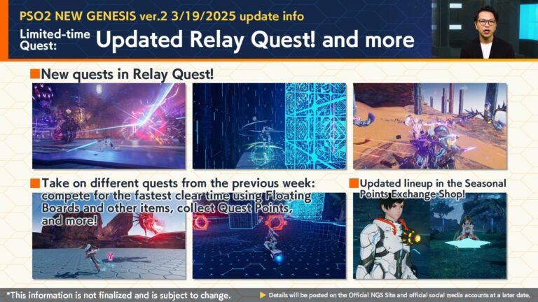 PSO2 NGS Headline Recap #45 – Phantasy Star Fan Blog