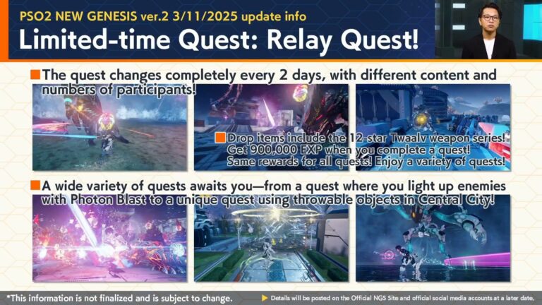 PSO2 NGS Headline Recap #45 – Phantasy Star Fan Blog