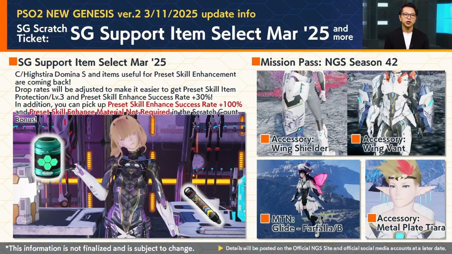 PSO2 NGS Headline Recap #45 – Phantasy Star Fan Blog