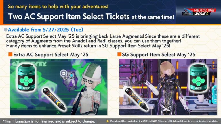 PSO2 NGS Headline Wave Recap #02 – Phantasy Star Fan Blog