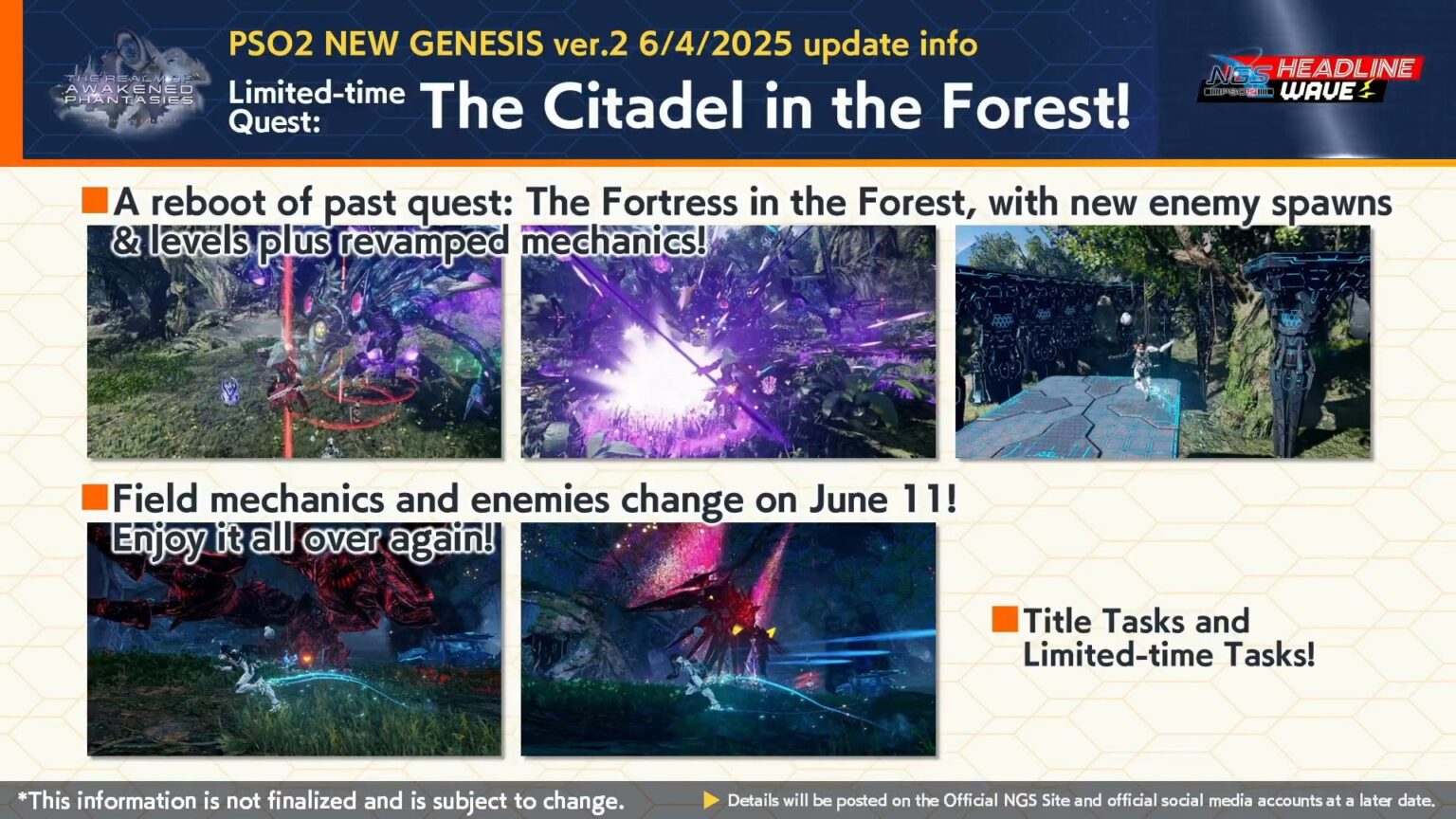 PSO2 NGS Headline Wave Recap #03 – Phantasy Star Fan Blog