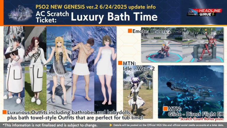 PSO2 NGS Headline Wave Recap #03 – Phantasy Star Fan Blog