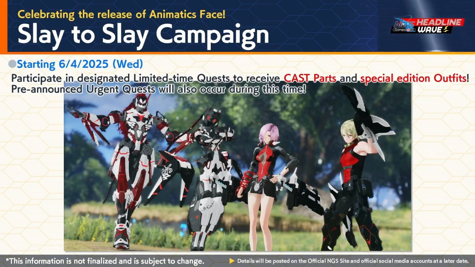 PSO2 NGS Headline Wave Recap #03 – Phantasy Star Fan Blog