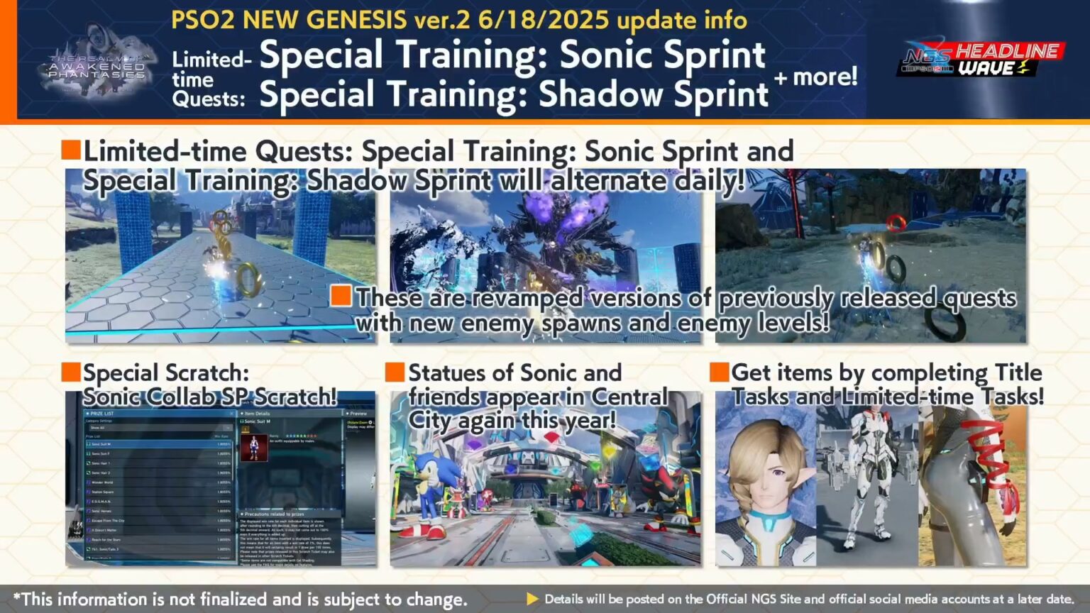 PSO2 NGS Headline Wave Recap #03 – Phantasy Star Fan Blog