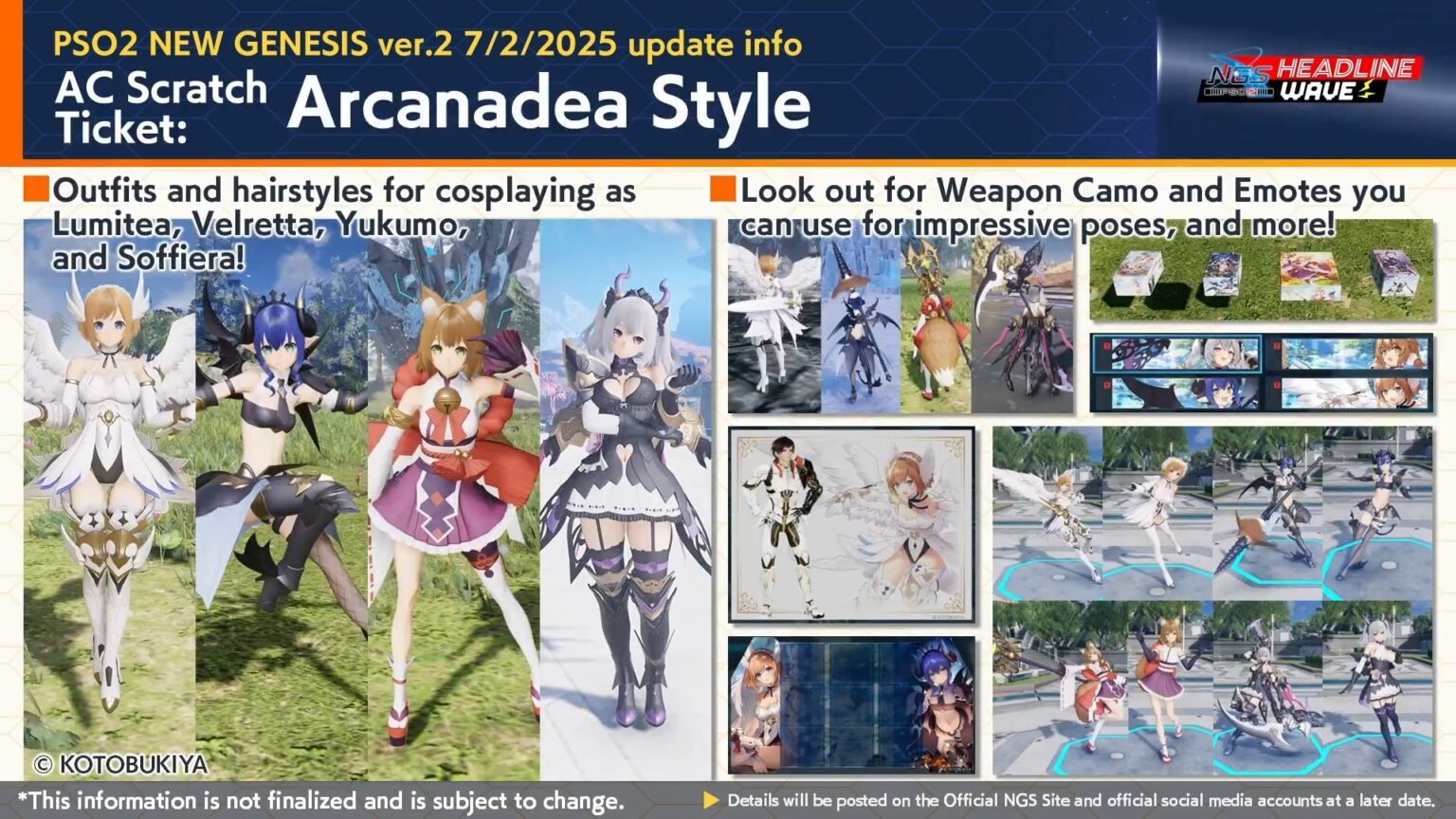 PSO2 NGS Headline Wave Recap #04 – Phantasy Star Fan Blog