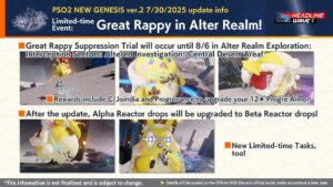 PSO2 NGS Headline Wave Recap #05 – Phantasy Star Fan Blog