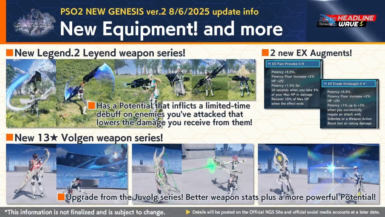 PSO2 NGS Headline Wave Recap #05 – Phantasy Star Fan Blog