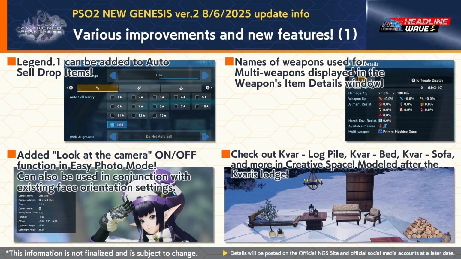 PSO2 NGS Headline Wave Recap #05 – Phantasy Star Fan Blog