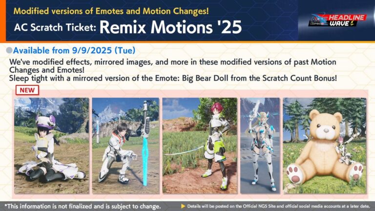 PSO2 NGS Headline Wave Recap #06 – Phantasy Star Fan Blog