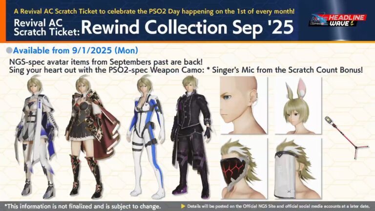 PSO2 NGS Headline Wave Recap #06 – Phantasy Star Fan Blog