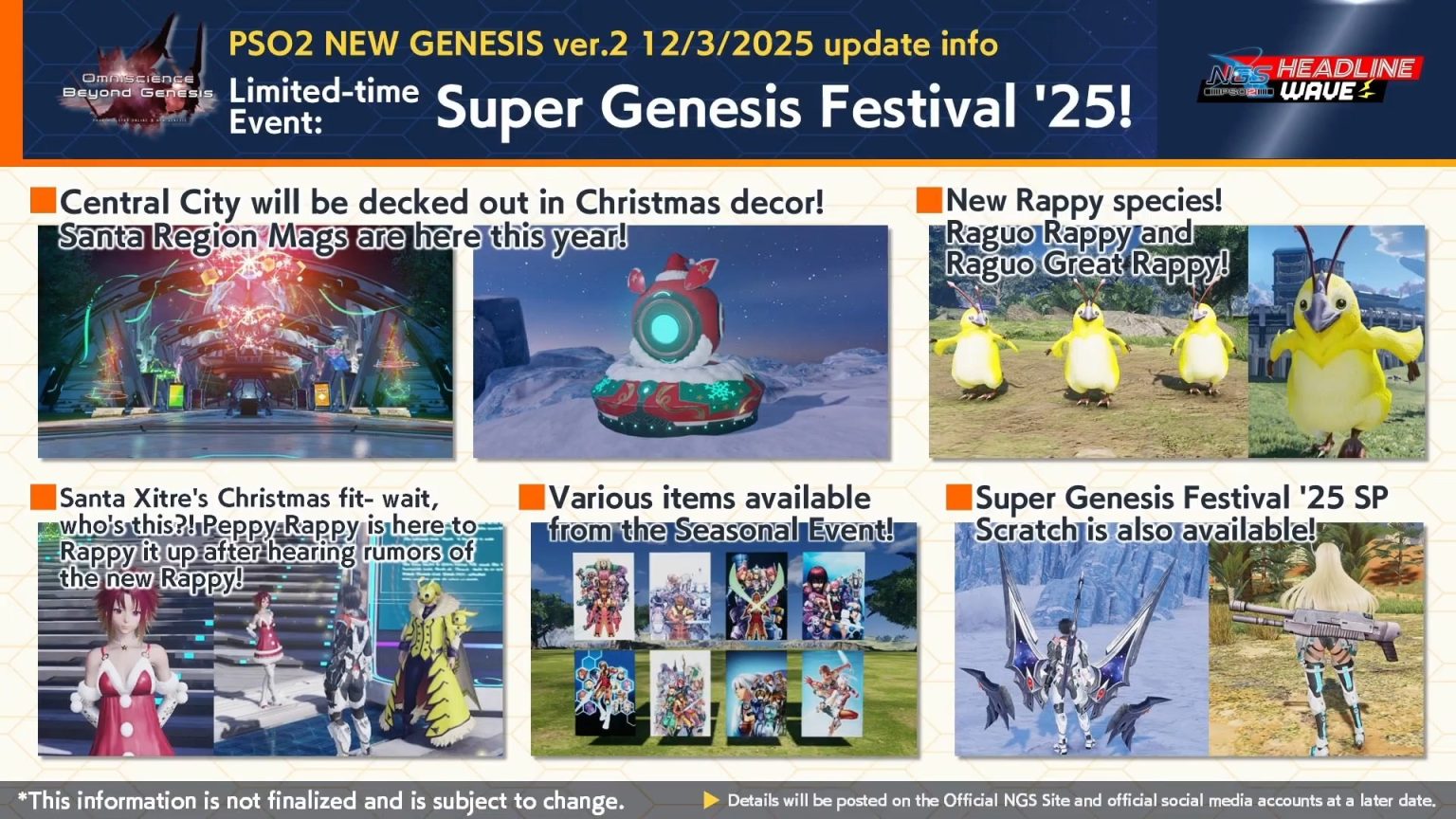 NGS Headline Wave Recap #09 – Phantasy Star Fan Blog