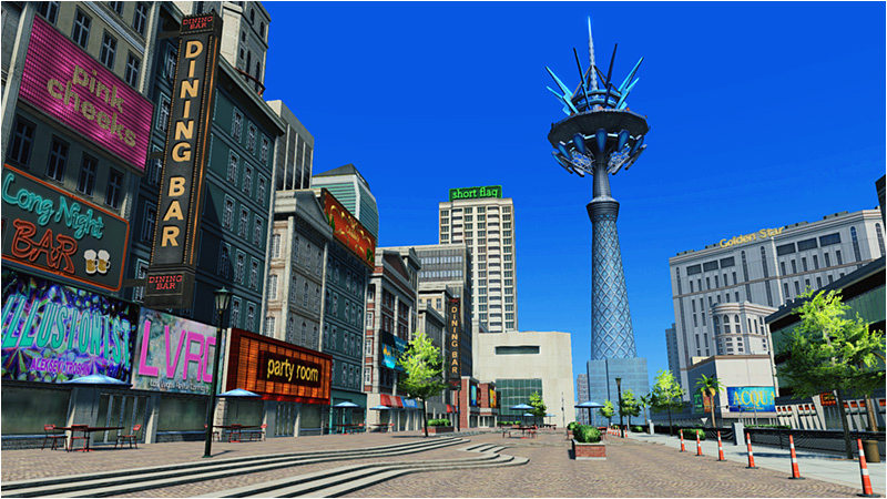 Battle The Statue of Liberty in PSO2’s Las Vegas Field | PSUBlog
