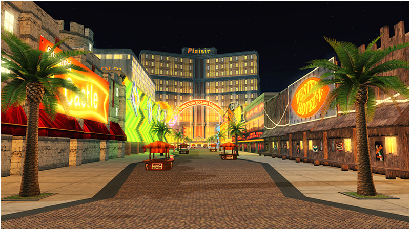 Battle The Statue of Liberty in PSO2’s Las Vegas Field | PSUBlog