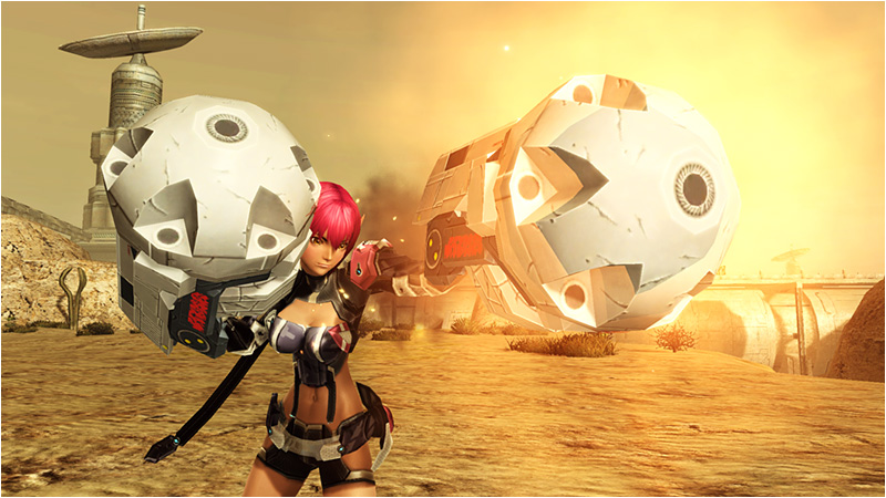 Battle The Statue of Liberty in PSO2’s Las Vegas Field | PSUBlog