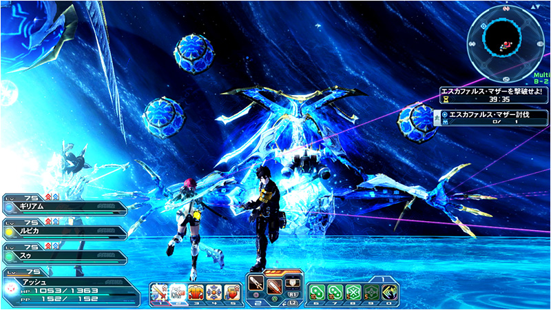 PSO2 JP: ESCA Falz Mother Bursts into Action On December 21st | PSUBlog