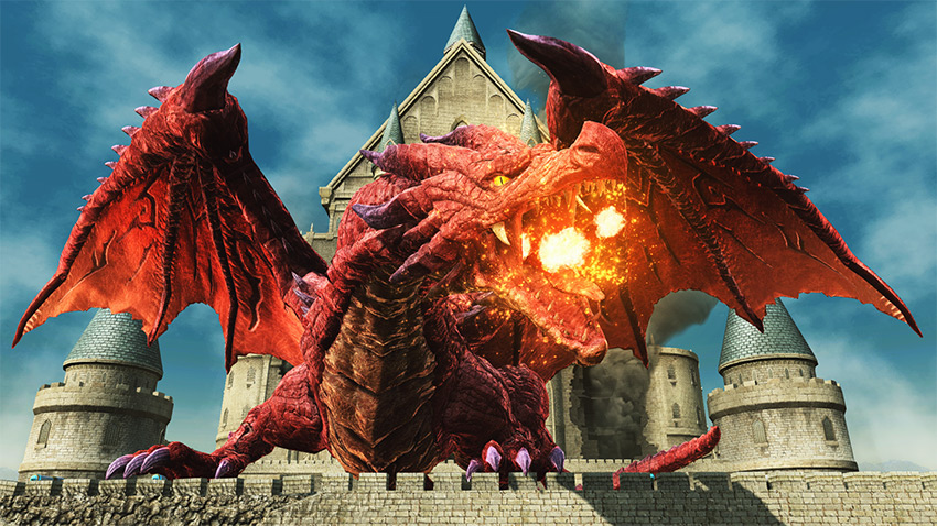 The Legendary Red Dragon Scorches Phantasy Star Online 2 | PSUBlog