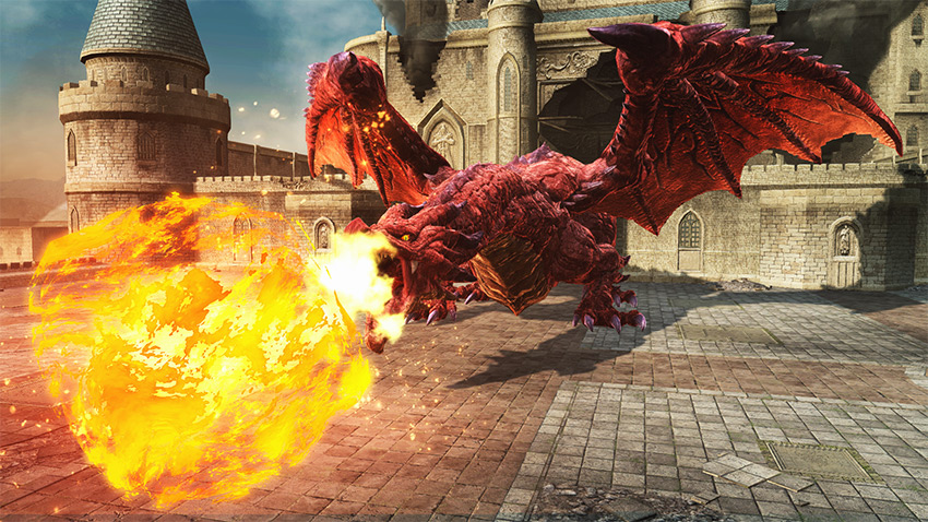 The Legendary Red Dragon Scorches Phantasy Star Online 2 | PSUBlog