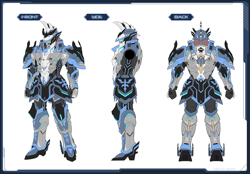 Is there any heavily armored costume in this game? : r/PSO2